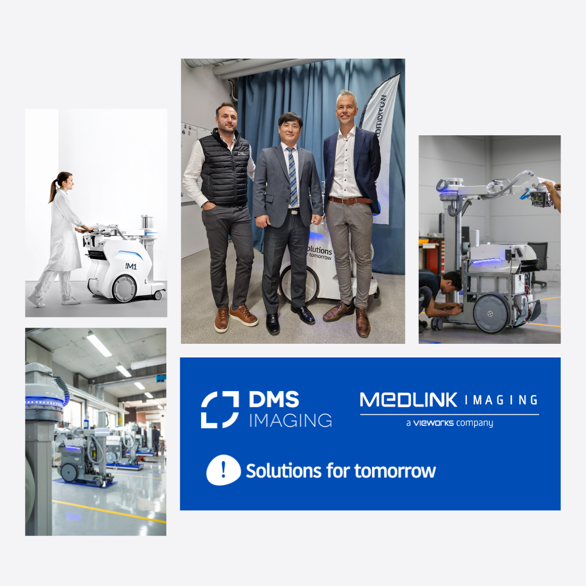 DMS Imaging/Solutions for tomorrow announces strategic agreement with Medlink Imaging for the ...